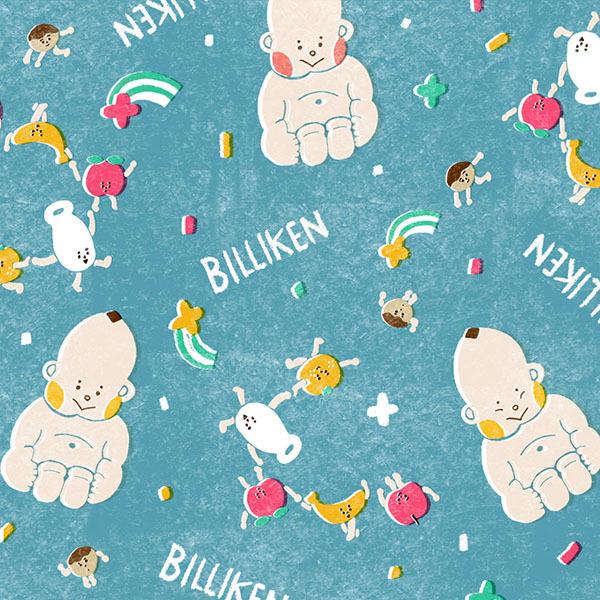 billiken blue - BILLIKEN CREATORS OSAKAのNFT | Adam byGMO