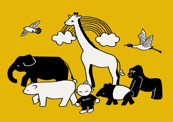 Endangered wild animals×Billiken - BILLIKEN CREATORS OSAKAのNFT | Adam byGMO