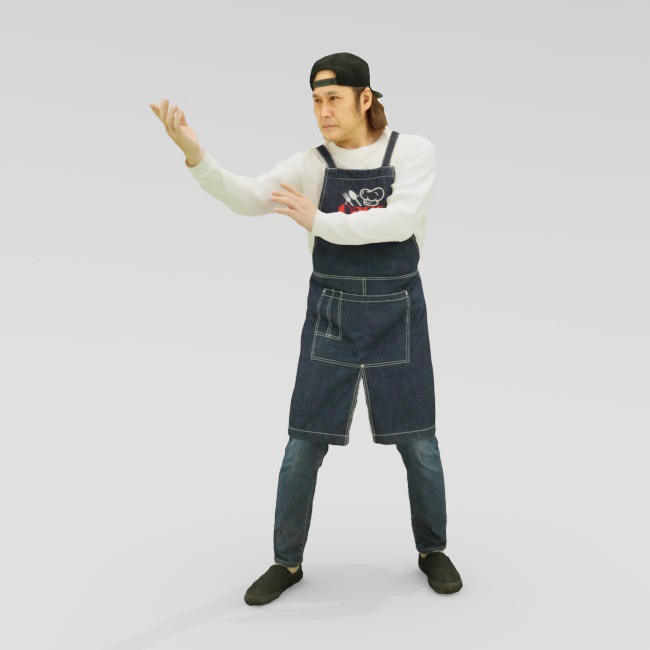 九條和真（演：高岩成二）3D #1/10 - 『グッドモーニング、眠れる獅子2』製作委員会のNFT | Adam byGMO