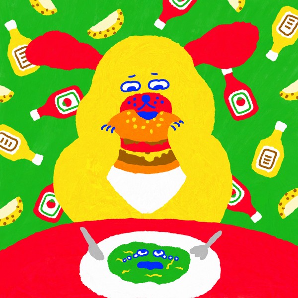 【ハンバーガー】 レタス抜き / Hamburger without Lettuce #2/4 - TOPPANクリエイターズのNFT | Adam byGMO